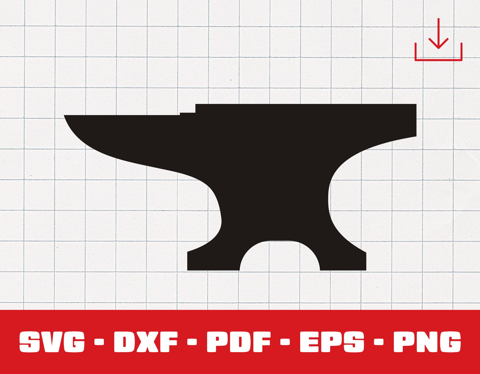 Anvil Svg, Blacksmith Svg, Smithing Svg, Cut File PNG DXF Cricut Vector ...