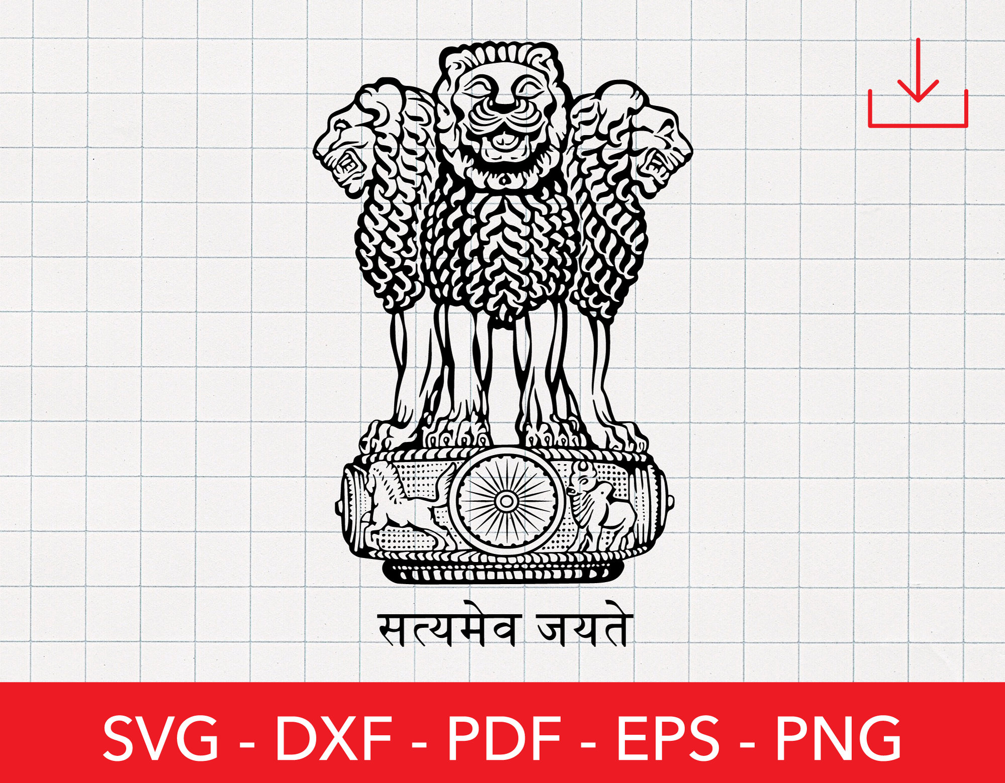 India Svg Indian Flag Svg Seal of India Svg Mumbai Crest - Etsy Hong Kong