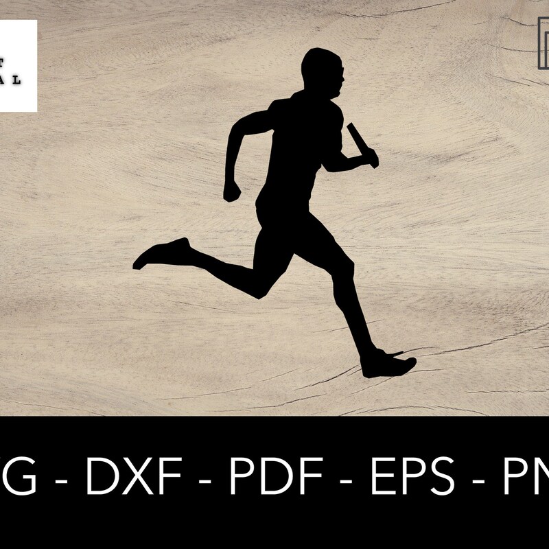 Running Figure Svg - Etsy