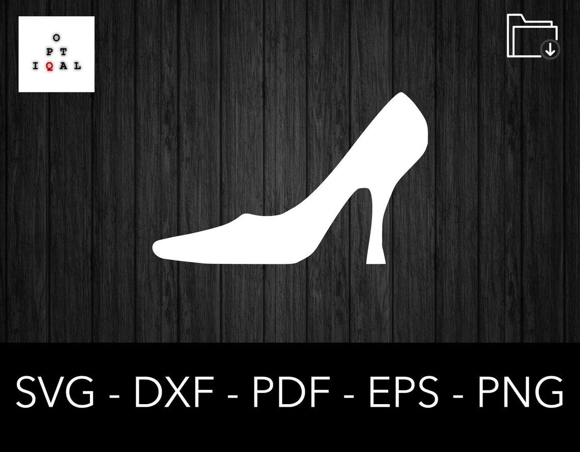 High Heel Svg High Heels Svg Shoe Svg Stiletto Svg Shape | Etsy