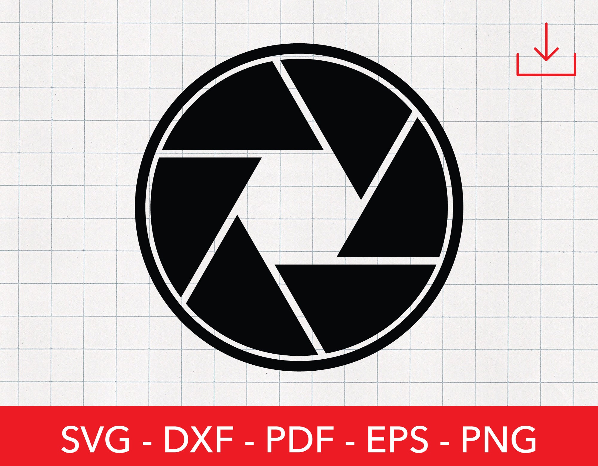 Magic Iris SVG Shutter PNG Camera Shutter File Photography - Etsy UK