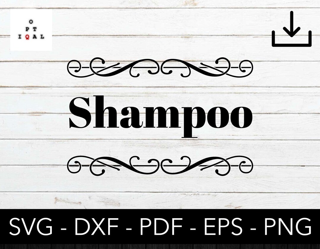 Shampoo Label Svg, Soap Logo Svg, Soap Svg, Bathroom Svg, Label File ...