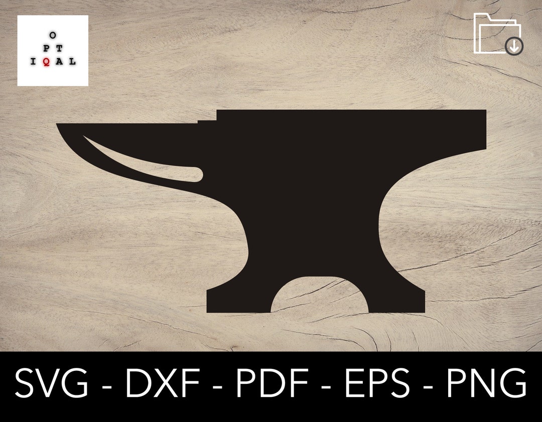 Anvil Svg, Blacksmith Svg, Smithing Svg, Cut File - PNG - DXF - Cricut ...