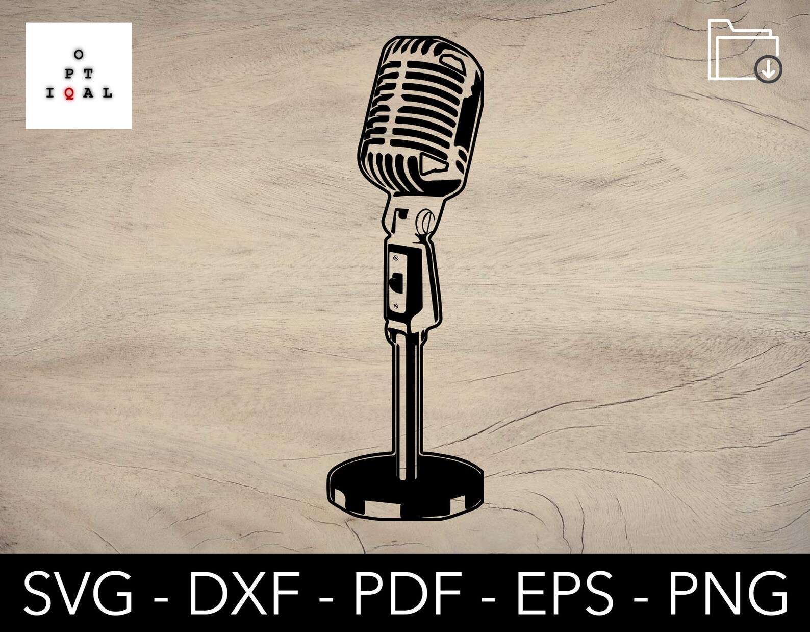 Vintage Microphone Svg Mic Svg Podcasting Svg Podcast Svg - Etsy