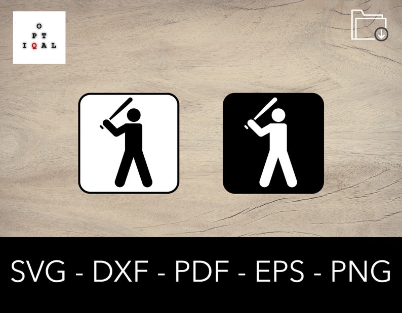 Baseball Signs SVG Baseball SVG Vector Shape Sticker | Etsy