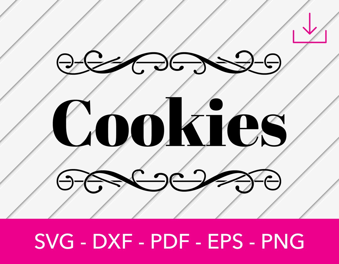 Cookies Label Svg, Cookies Logo Svg, Cookies Svg, Kitchen Svg, Label ...