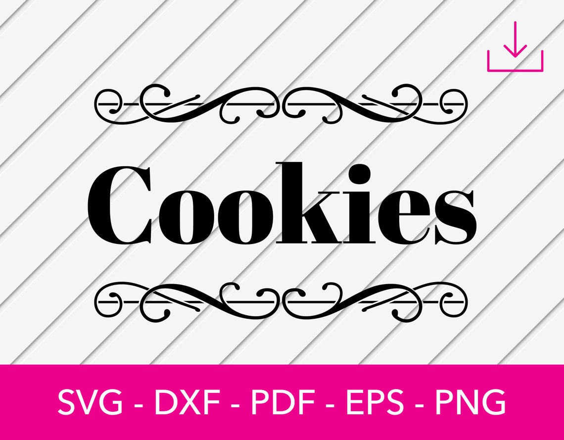 Cookies Label Svg Cookies Logo Svg Cookies Svg Kitchen Svg - Etsy