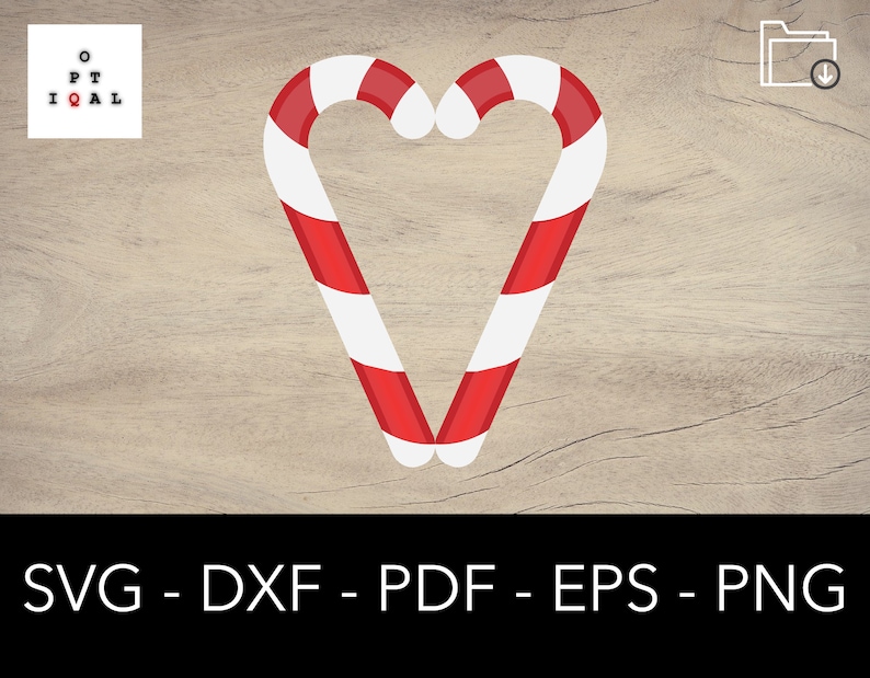 Christmas Svg Peppermint Svg Peppermint Heart Svg Love | Etsy