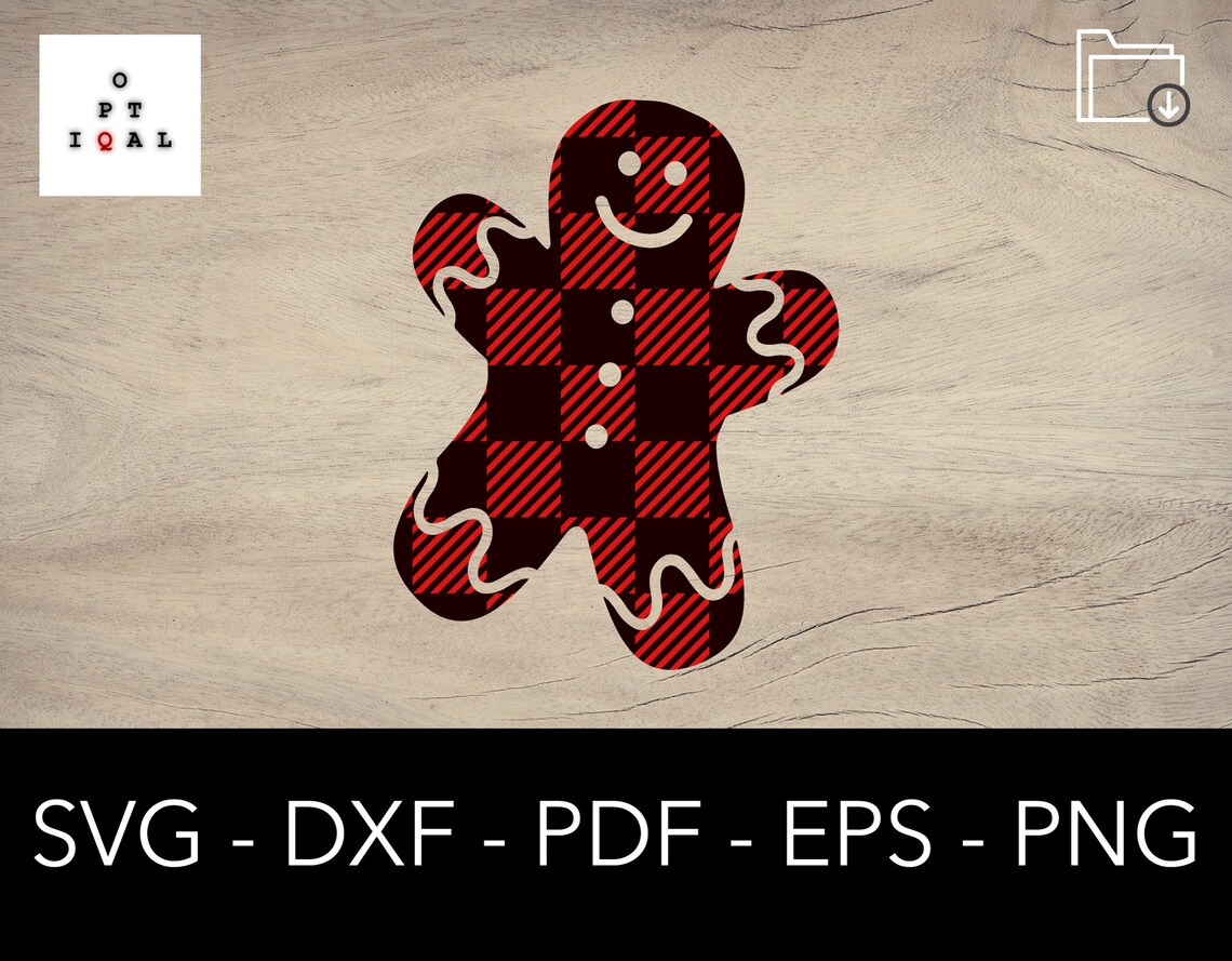 Gingerbread Man SVG - Gingerbread Man SVG - Gingerbread Man SVG ...