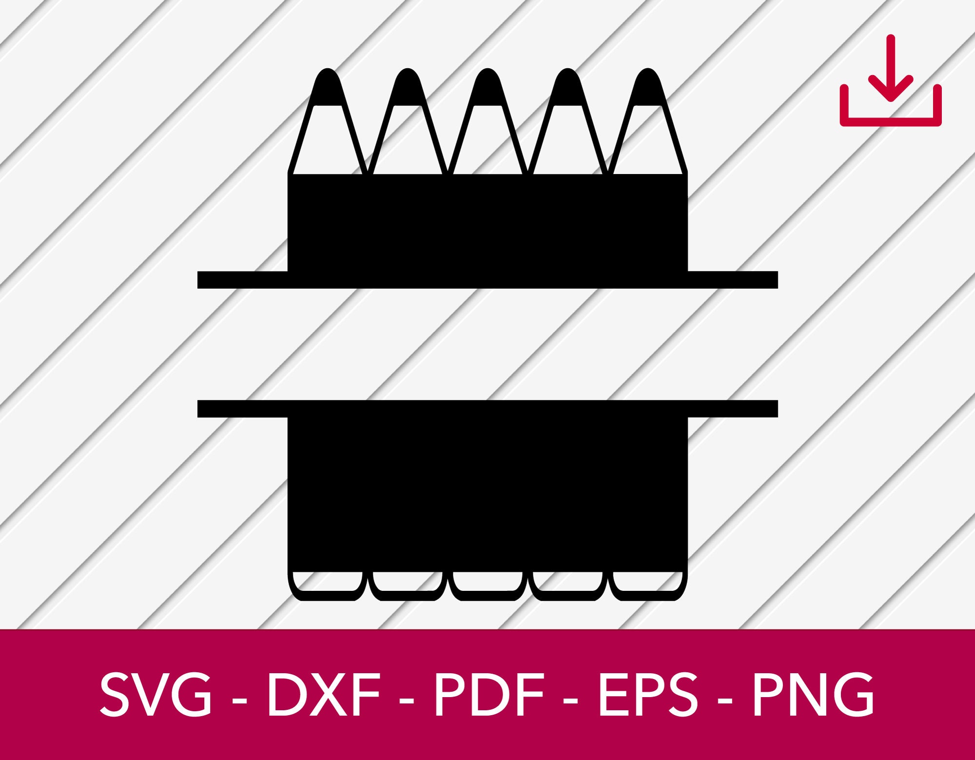 Pencils Svg Pencil Svg School Svg Teacher Svg Education | Etsy