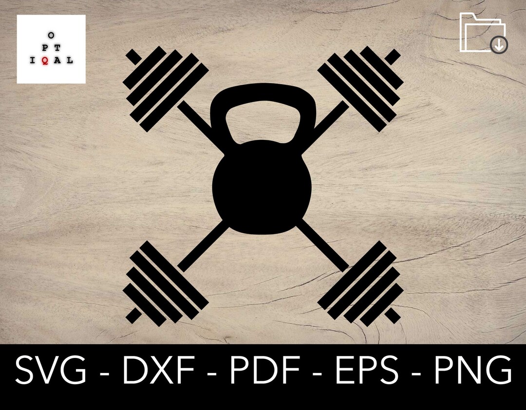 Barbell Svg, Workout Svg, Gym Svg, Kettlebell Svg, Exercise Svg ...