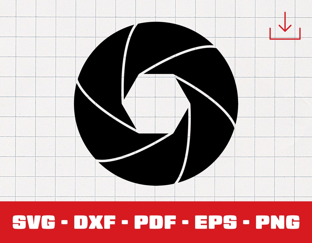Magic Iris SVG, Shutter PNG, Camera Shutter File, Photography Symbol ...