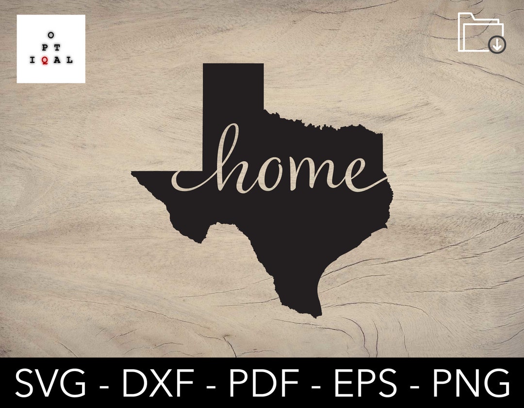 Texas Home Svg, Texas Map Shape Svg, Houston, Dallas, Austin - Sticker ...