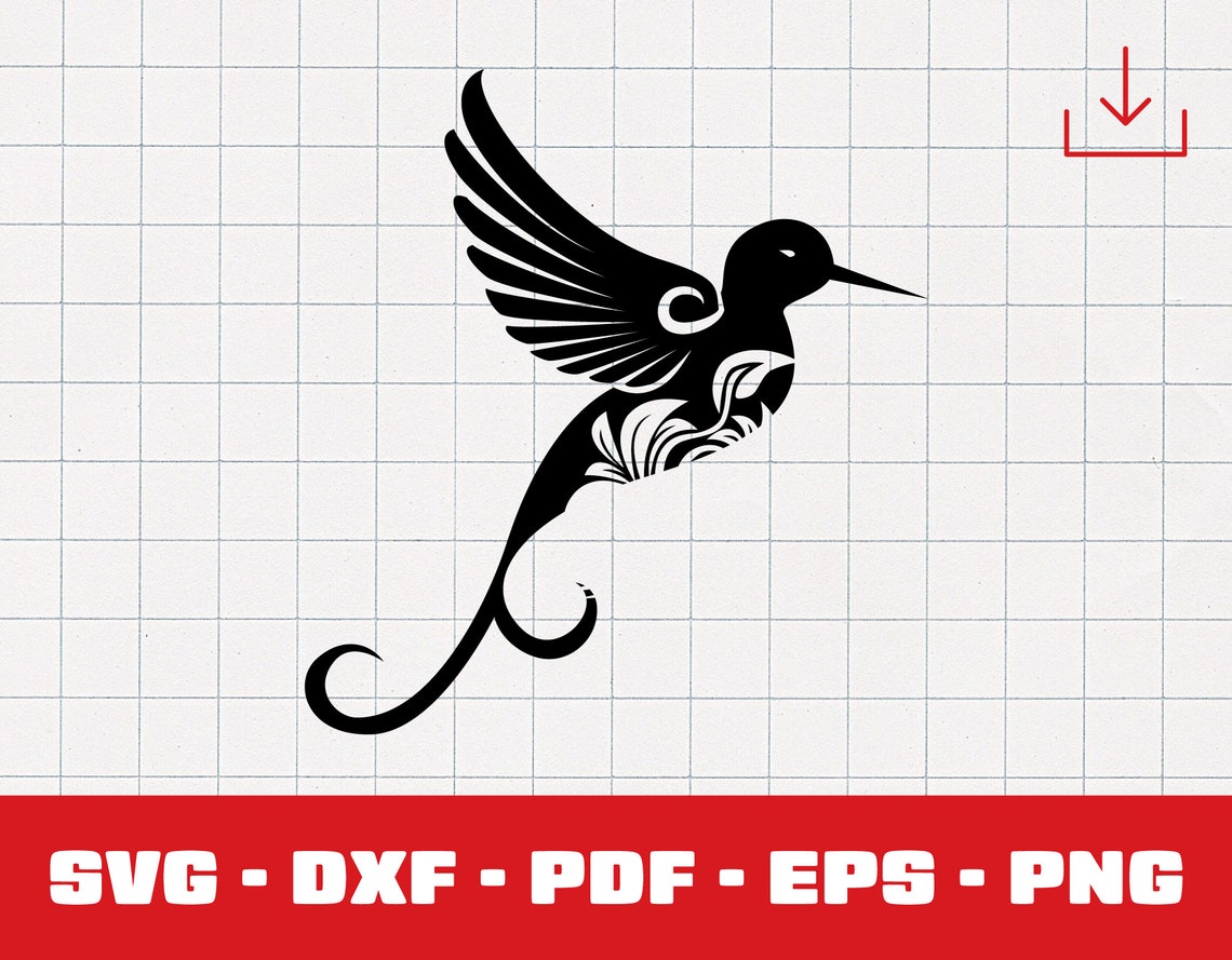 Hummingbird Svg Hum Bird Svg Humming Bird SVG Hummingbird - Etsy