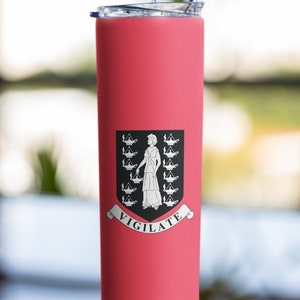 British Virgin Islands Svg, Caribbean Flag, Seal of Vigilate Clipart ...