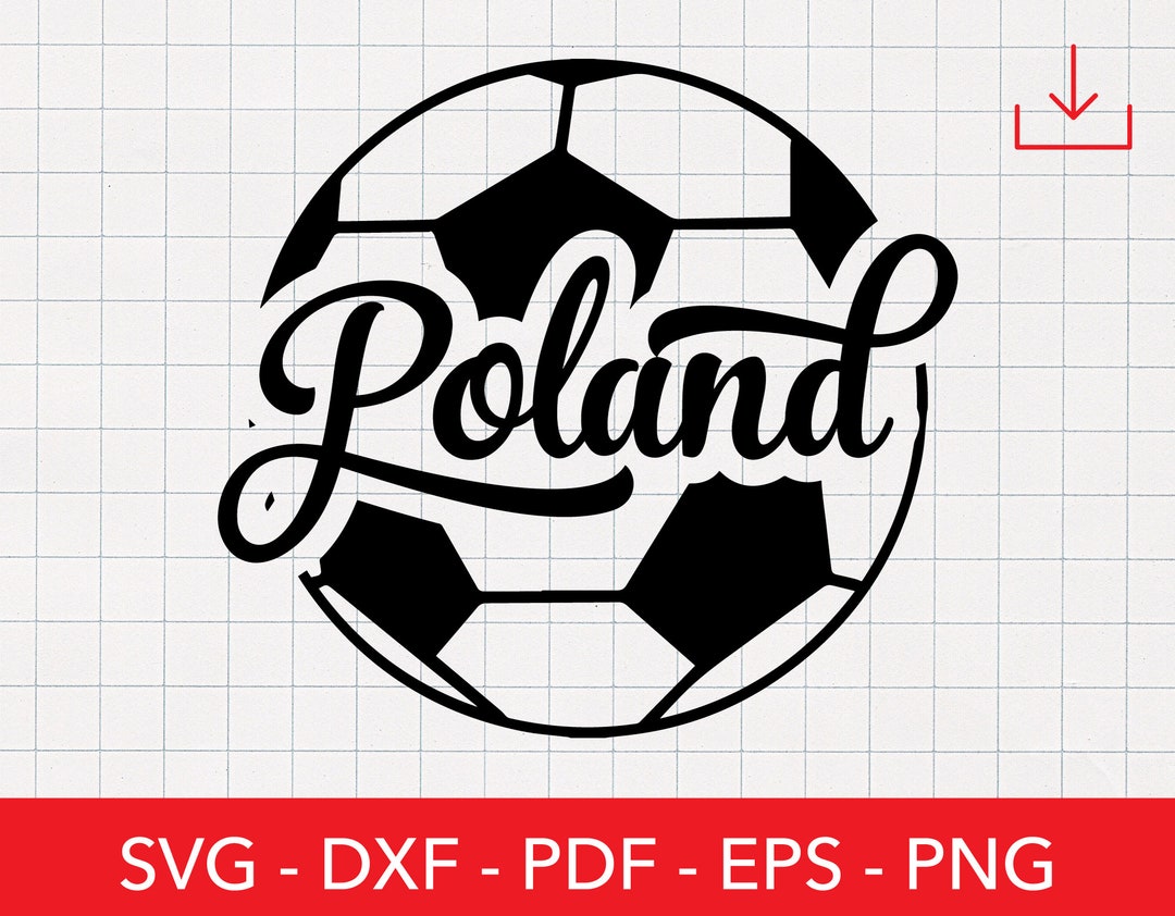 Poland Svg, Poland Soccer Png, Polish Sticker, Warsaw, Logo, Football ...