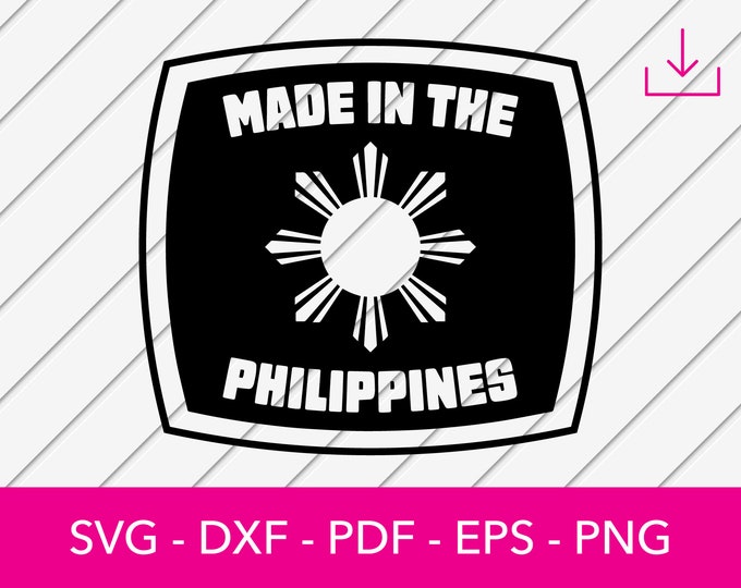 Philippines Flag Sun Outline Svg, Philippine Flag Svg, Filipina ...