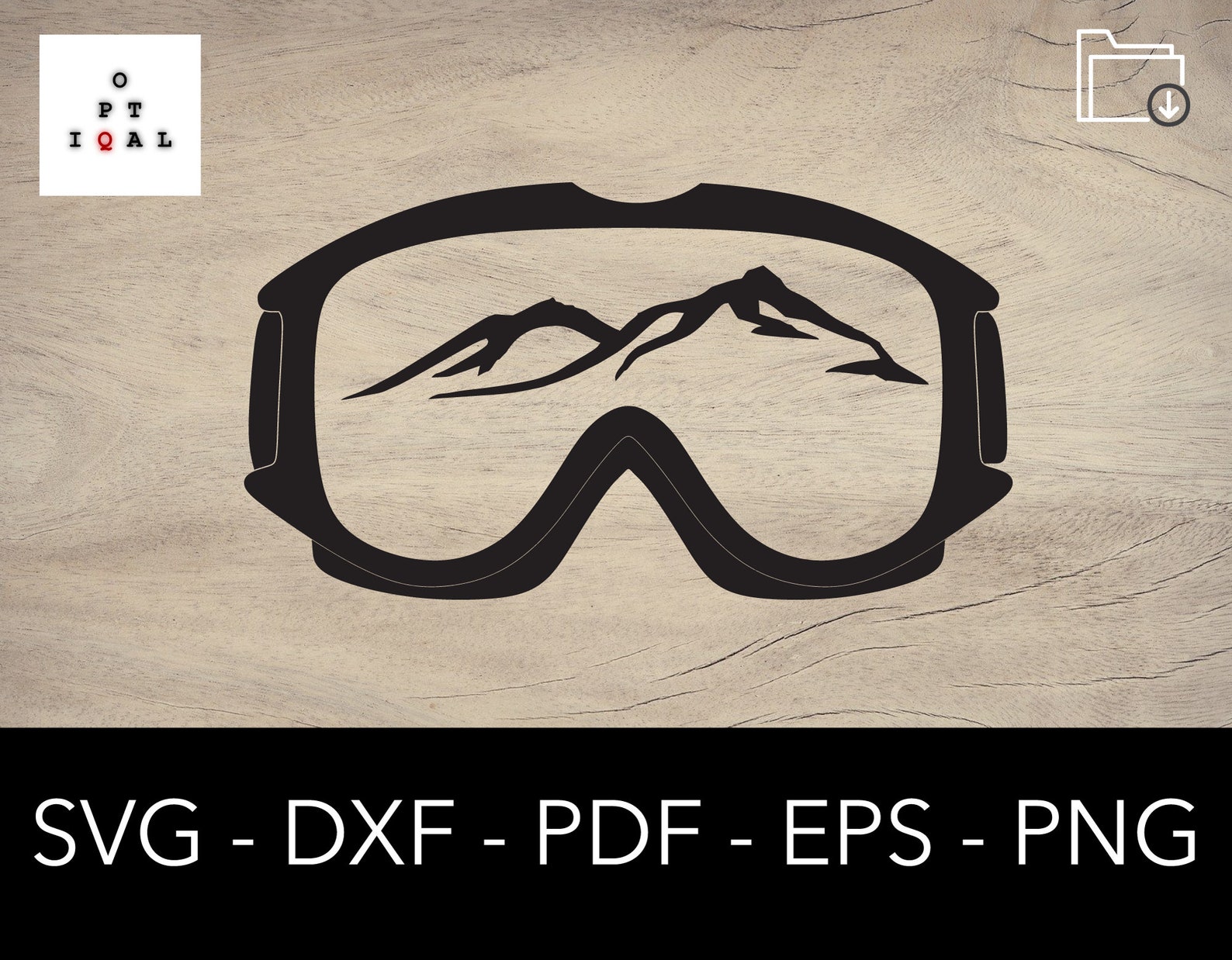 Snow Goggles, Skier Svg, Skiing Svg, Sports Svg - Vector, Decal, Logo ...