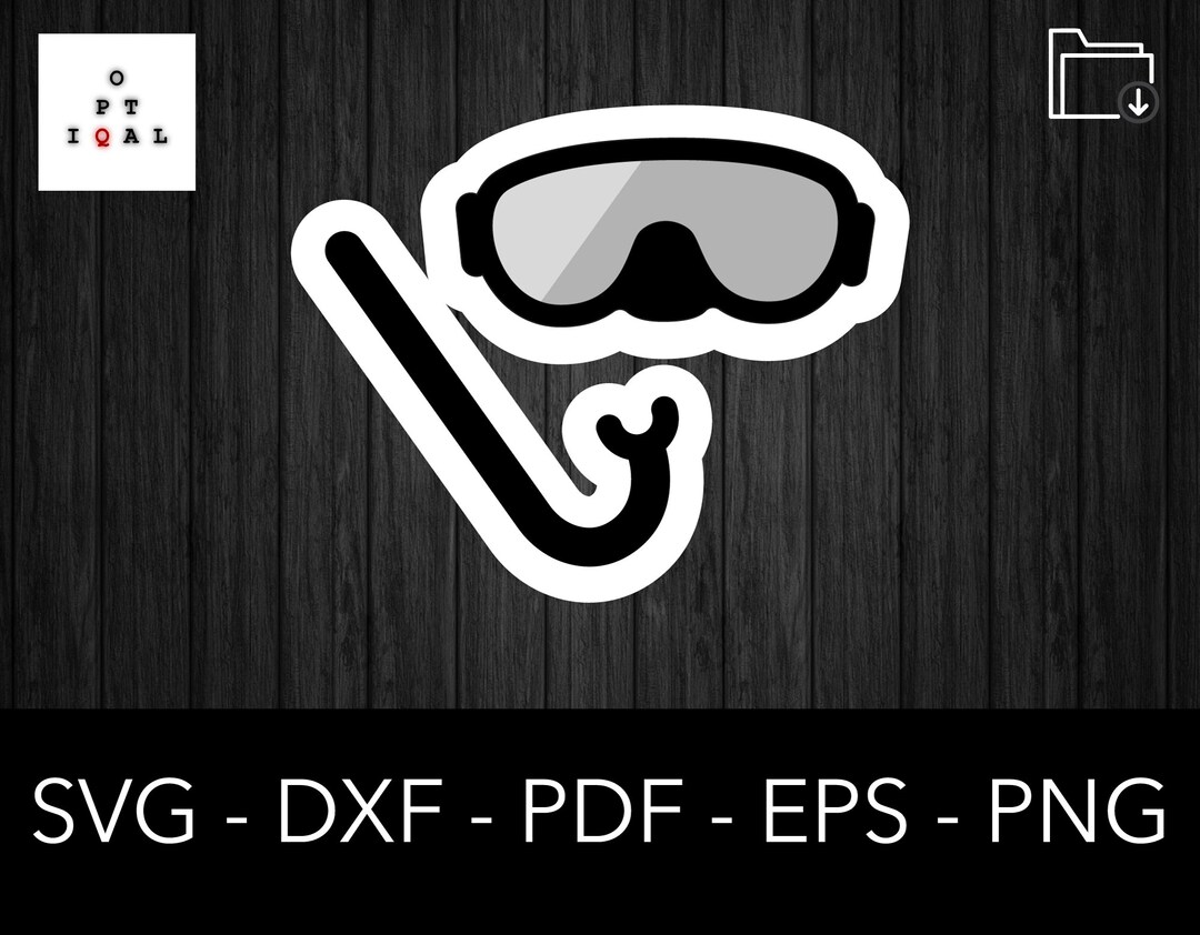 Snorkel Svg, Goggles File, Face Mask Png, Vacation Clipart, Beach Logo ...