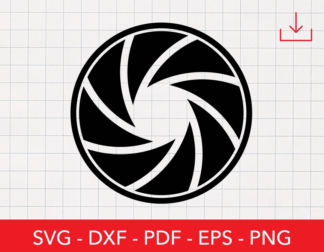 Magic Iris SVG, Shutter PNG, Camera Shutter File, Photography Symbol ...