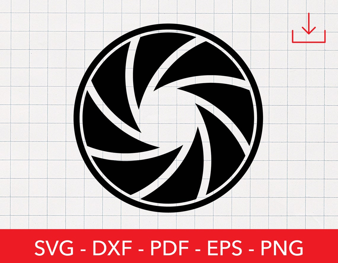 Magic Iris SVG, Shutter PNG, Camera Shutter File, Photography Symbol ...