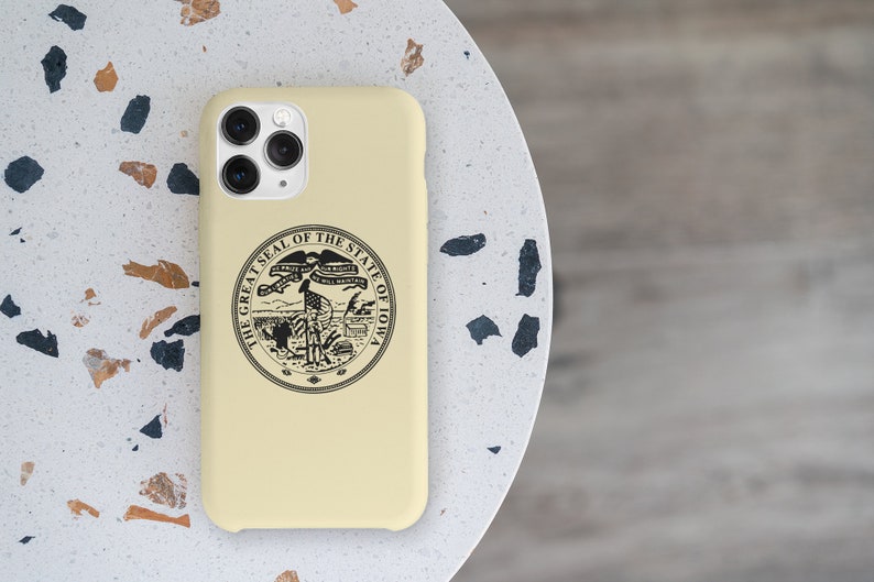 Iowa Svg Iowa State Seal Svg Iowa Crest Badge Des Moines - Etsy