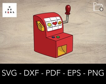 Vector Slot Machine - Etsy