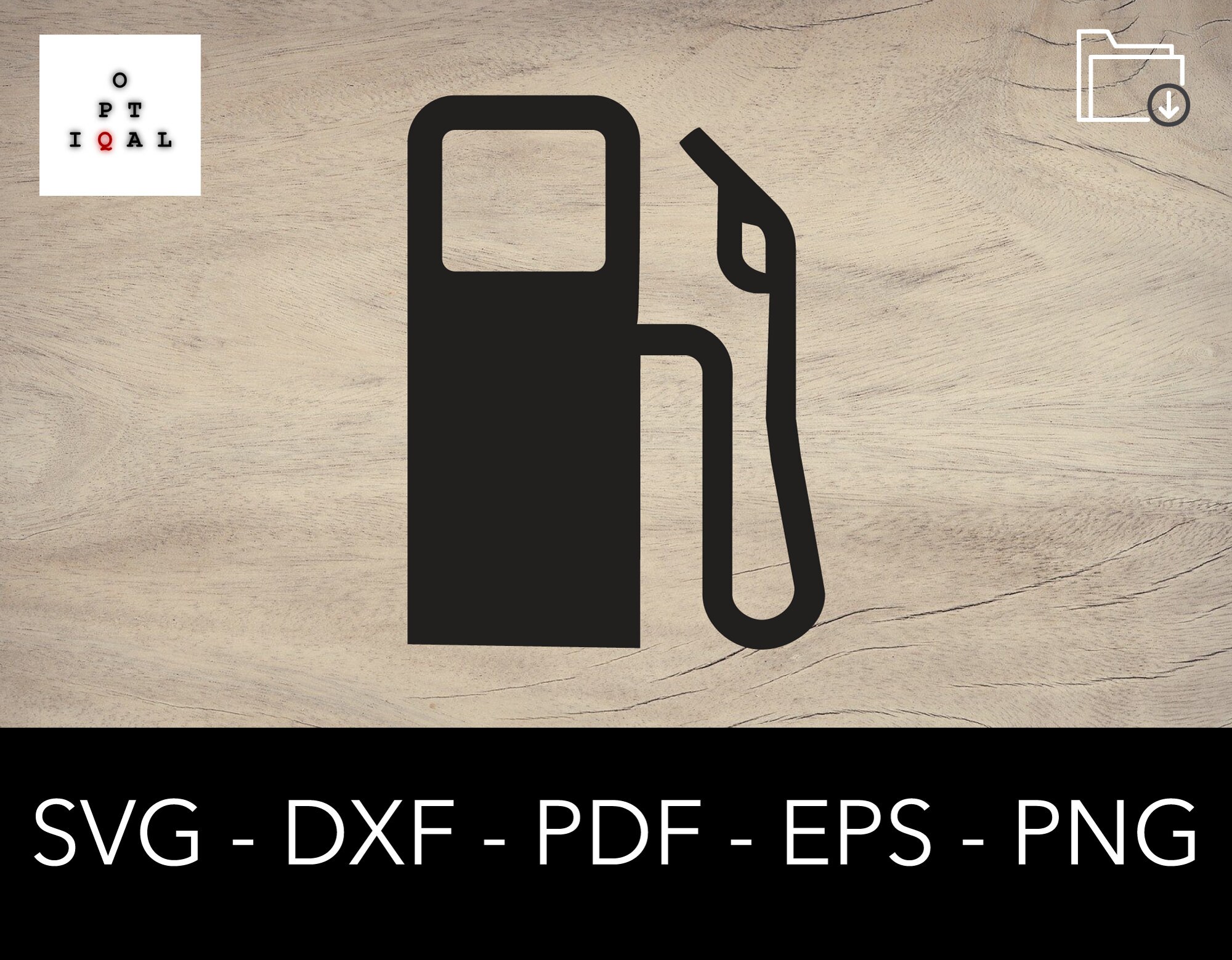 Gas Pump Svg, Gas Station Svg, Gas Icon, Gasoline Symbol, Vector Shape ...