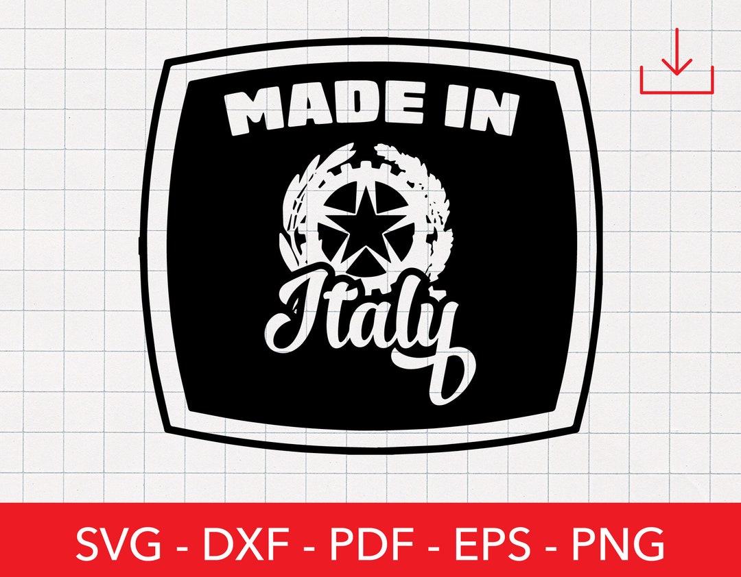 Italy Svg, Italian Vector, Made in Italy, Flag, Seal, Coat of Arms, Cut ...