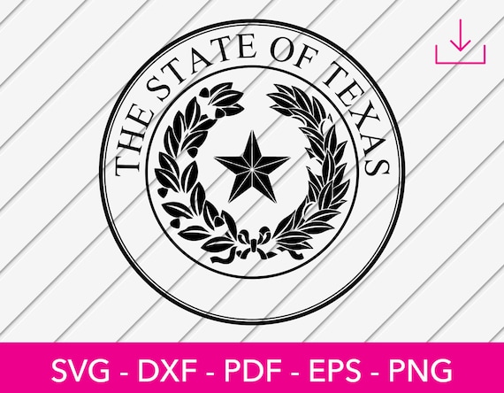 State Of Texas Seal Logo TEXAS STATE SEAL| Gavere Leather