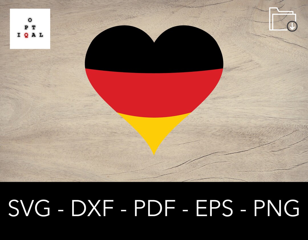 German Flag Svg, Germany Heart Png, Country Heart Shape Logo, Berlin ...