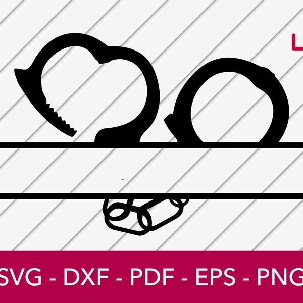 Handcuffs Svg - Etsy