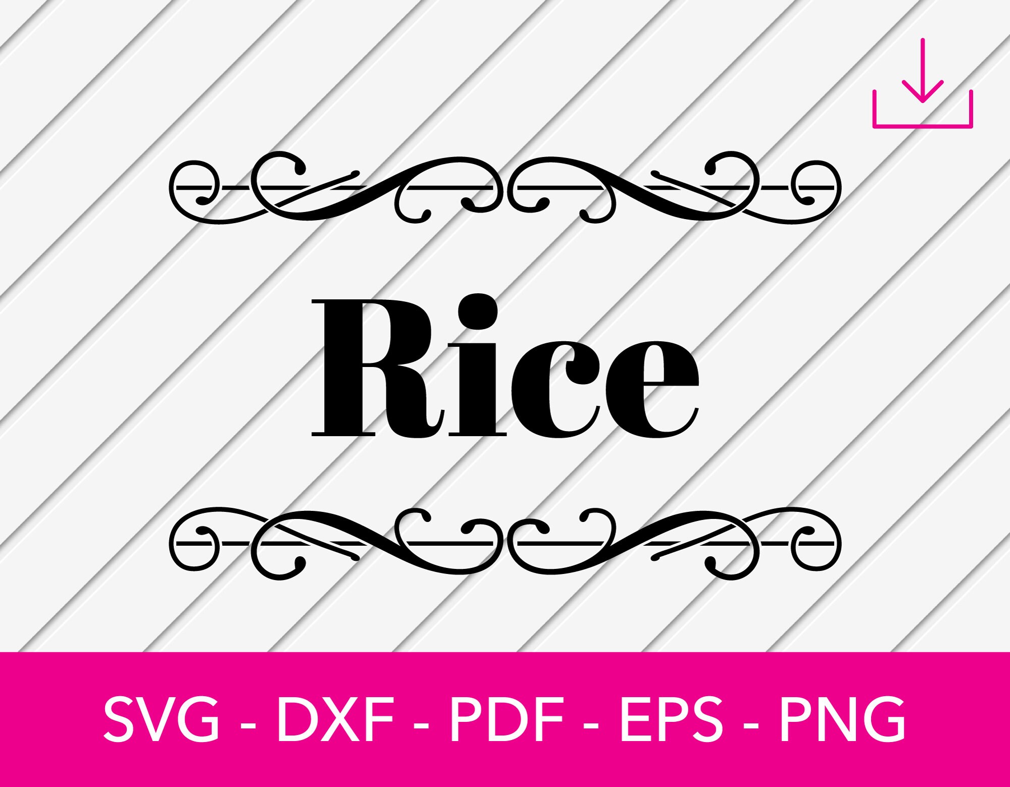 Rice Label Svg Rice Logo Svg Rice Svg Kitchen Svg Label - Etsy Australia