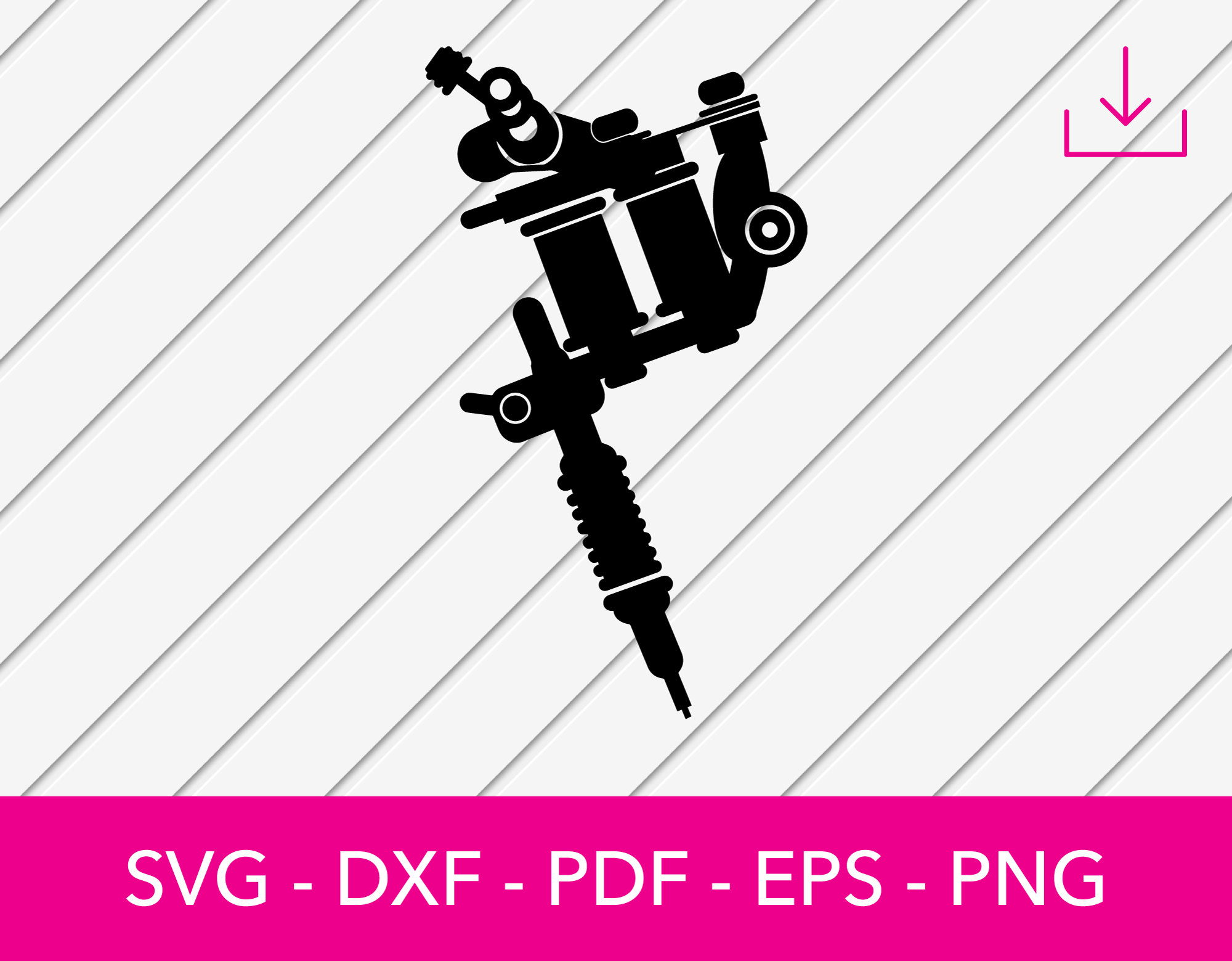 Tattoo Svg Tattoo Ink Gun Clipart Tattoo Fund Png Tattoo - Etsy