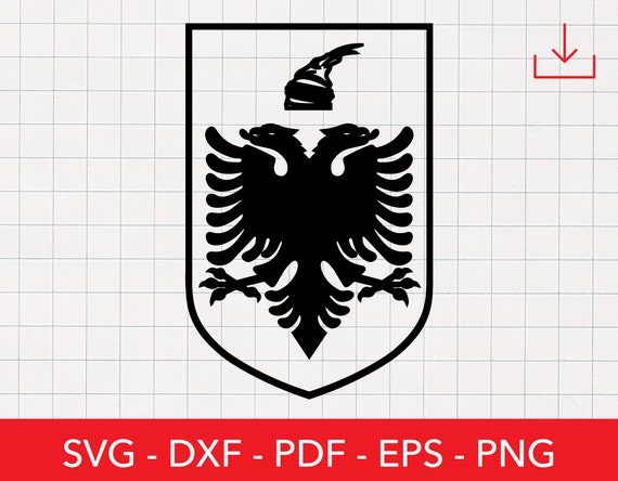 Albanian Eagle Design