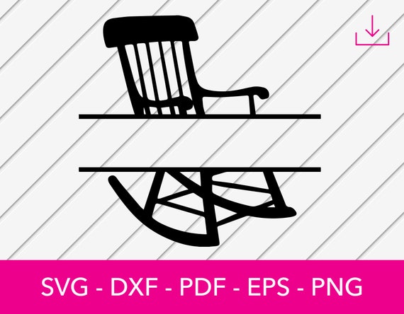 Rocking Chair On Porch Clipart