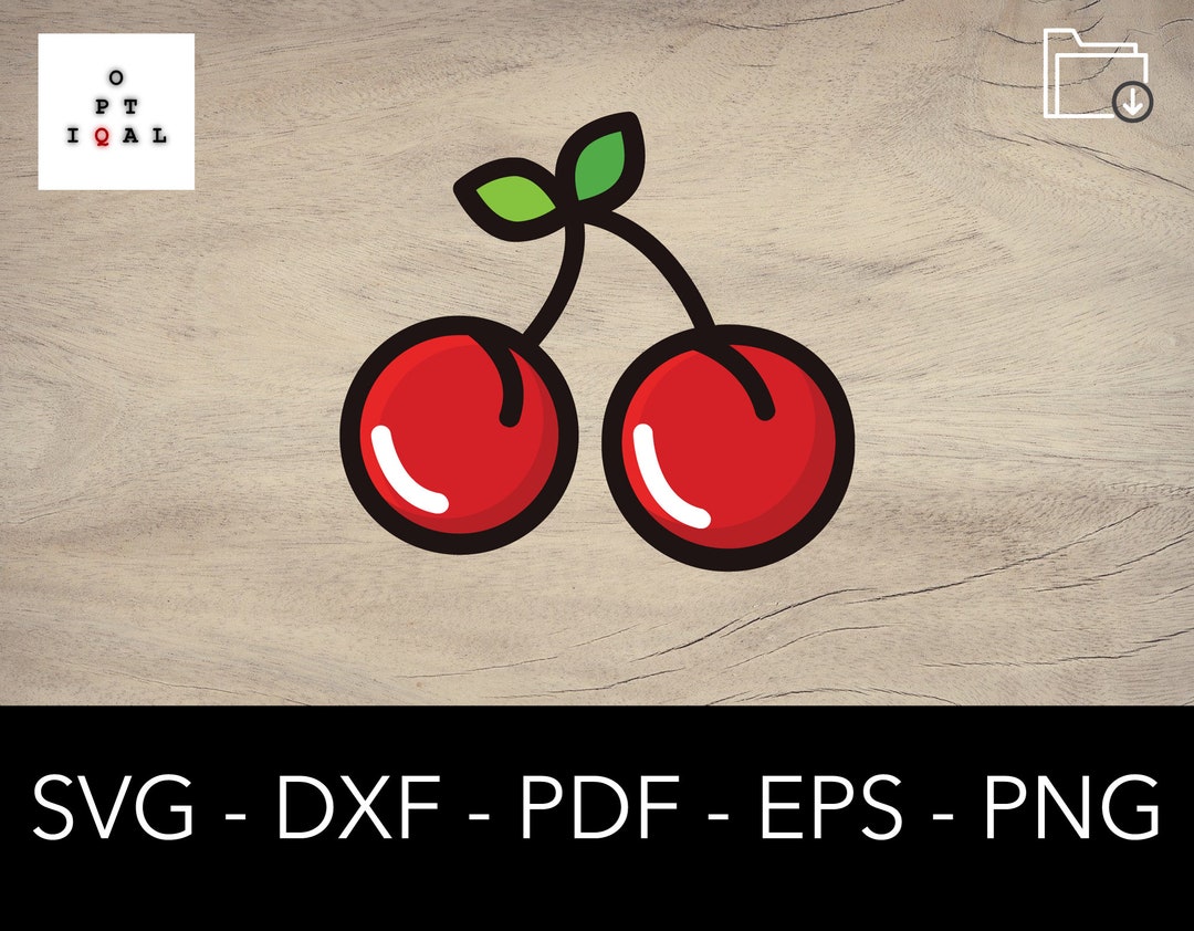 Slot Machine Svg, Cherry Png, Cherries Clipart, Fruit Logo, Food Decal ...