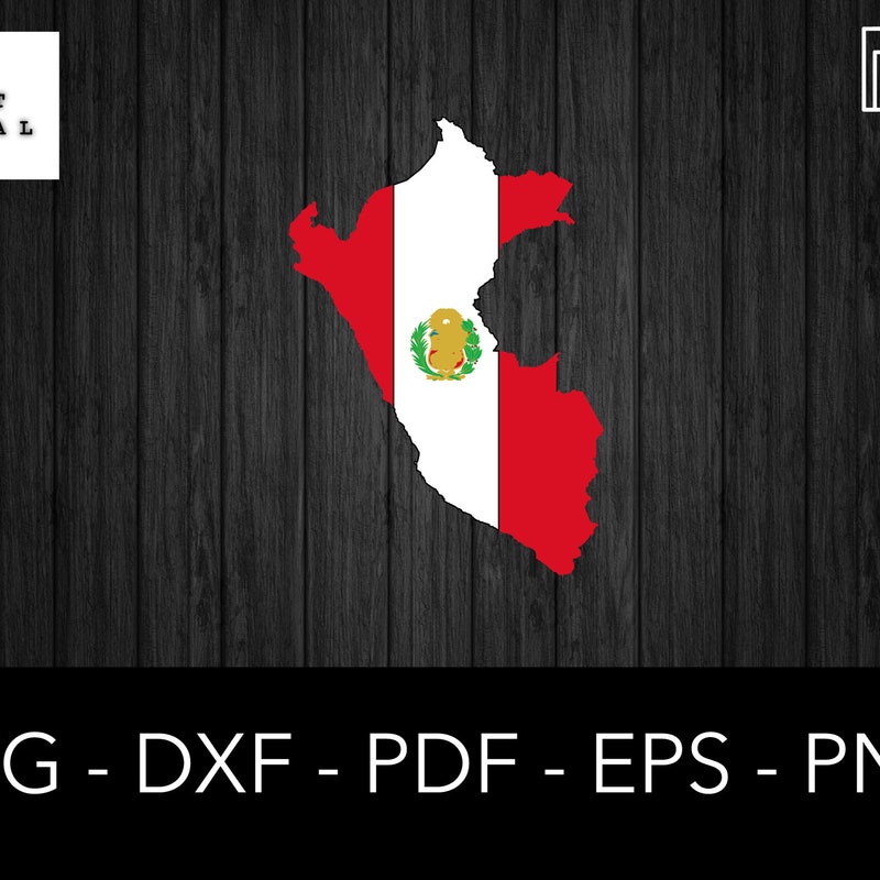 Peruvian Flag Svg - Etsy