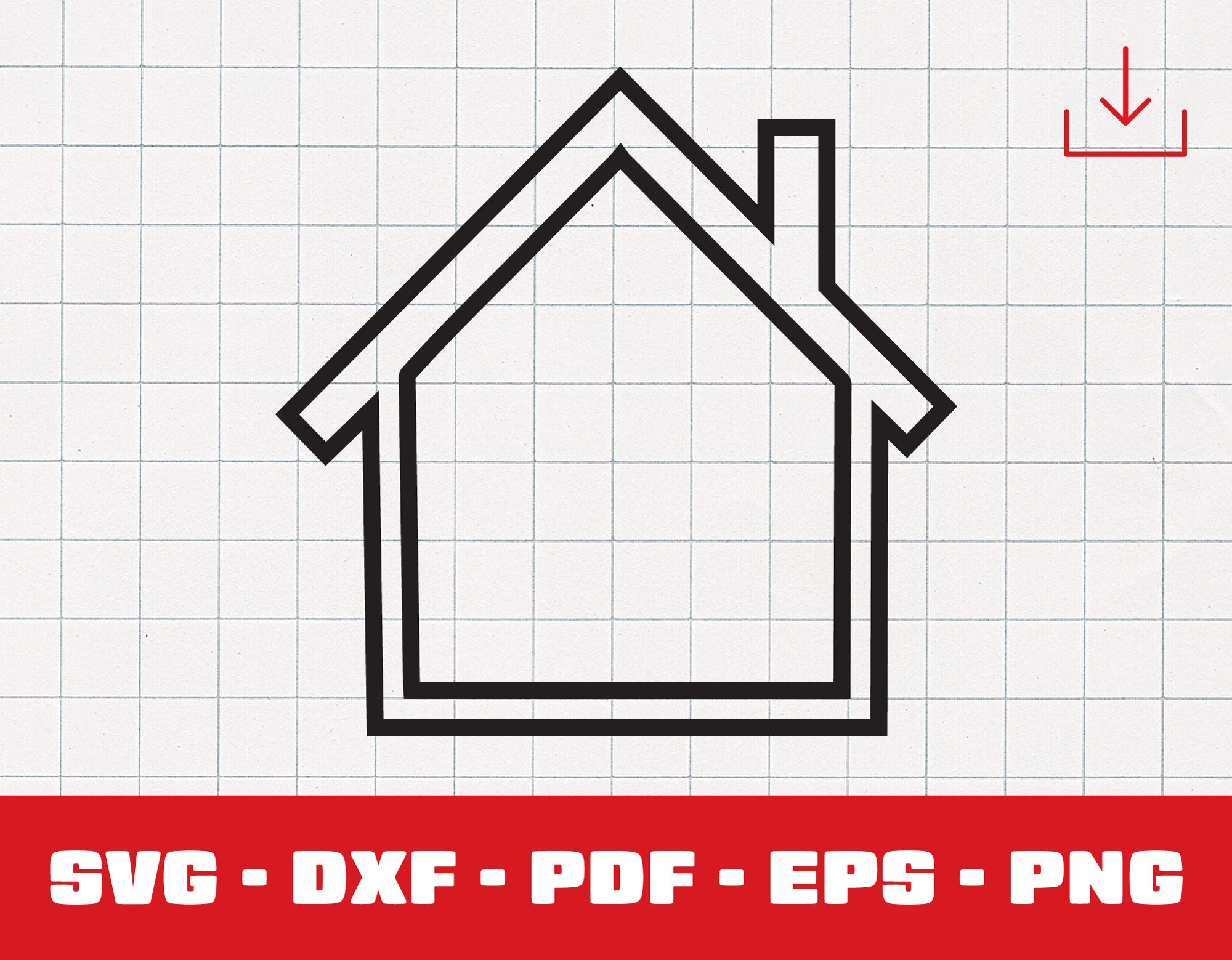 House Svg Home Frame Sublimation File Roof Logo Real - Etsy