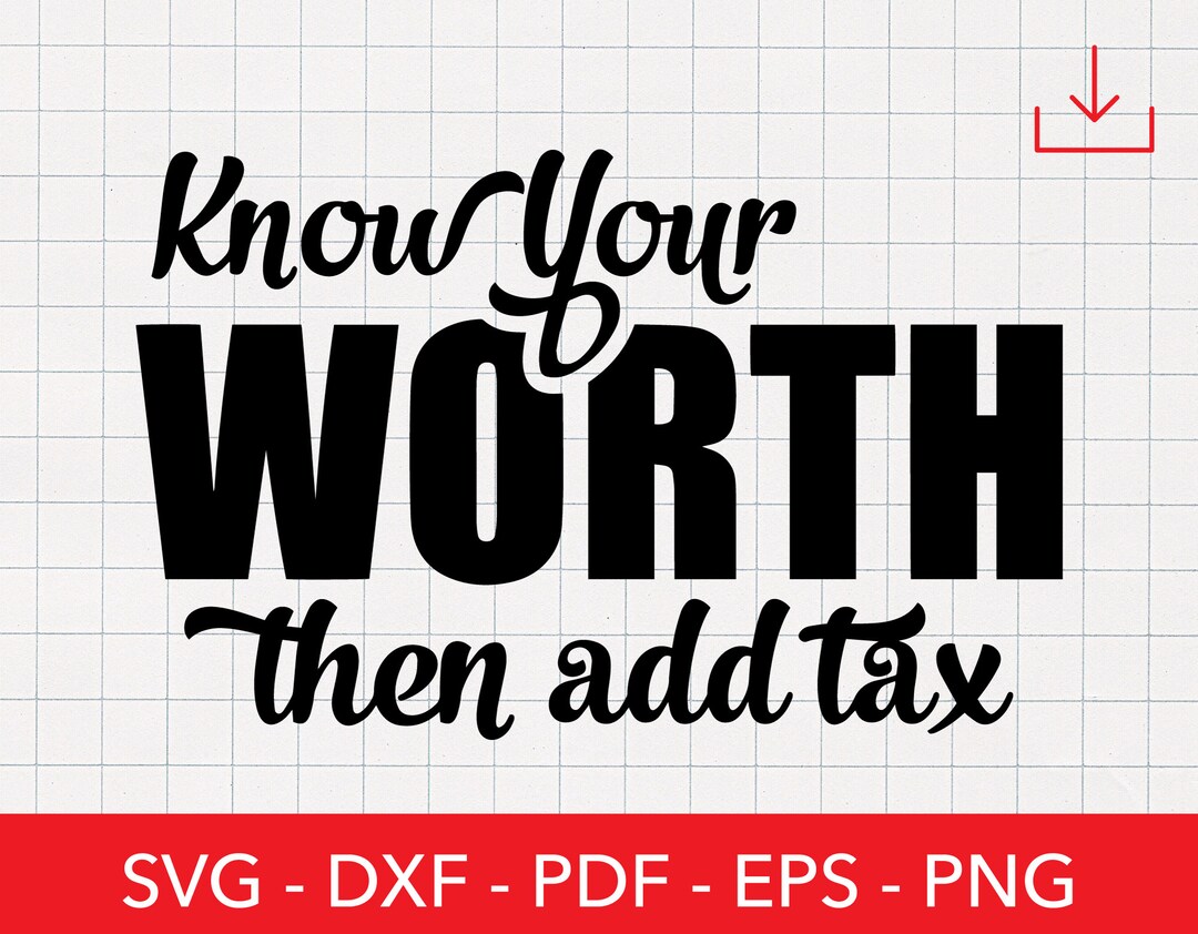 Know Your Worth Svg, Self Confidence Svg, You Matter Svg, Mental Health ...
