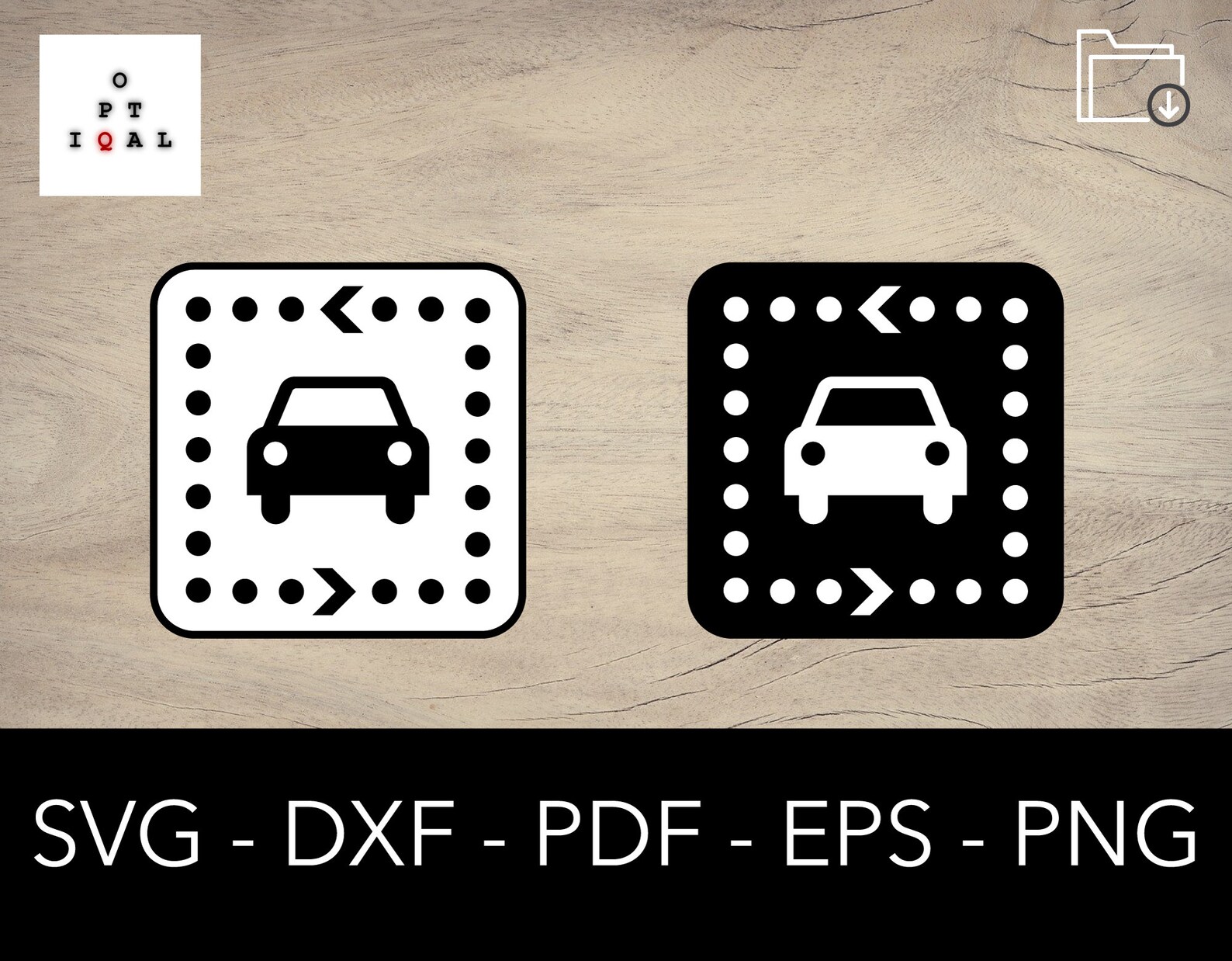 Driving Tour Signs SVG Car Tour Sign Vector Shape Sticker - Etsy