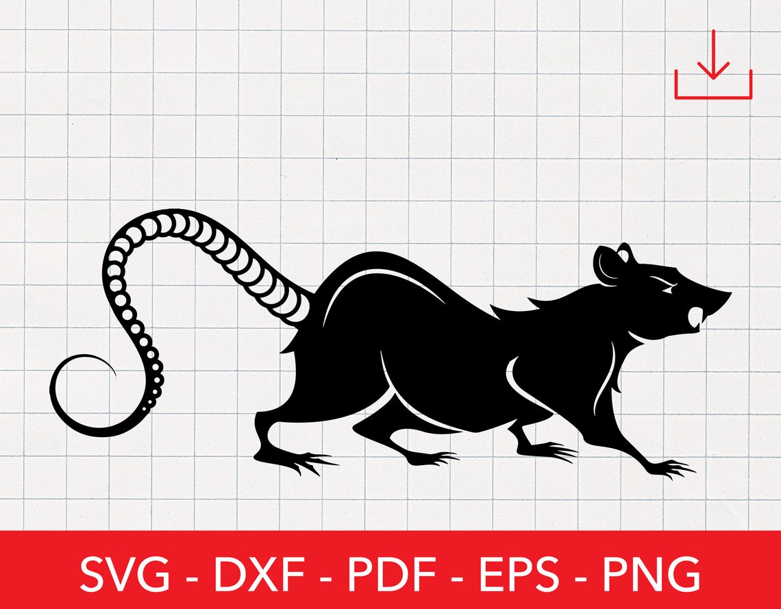 Rat Svg Mouse Svg Rodent Svg Vermin Svg Animal Svg Logo - Etsy Canada