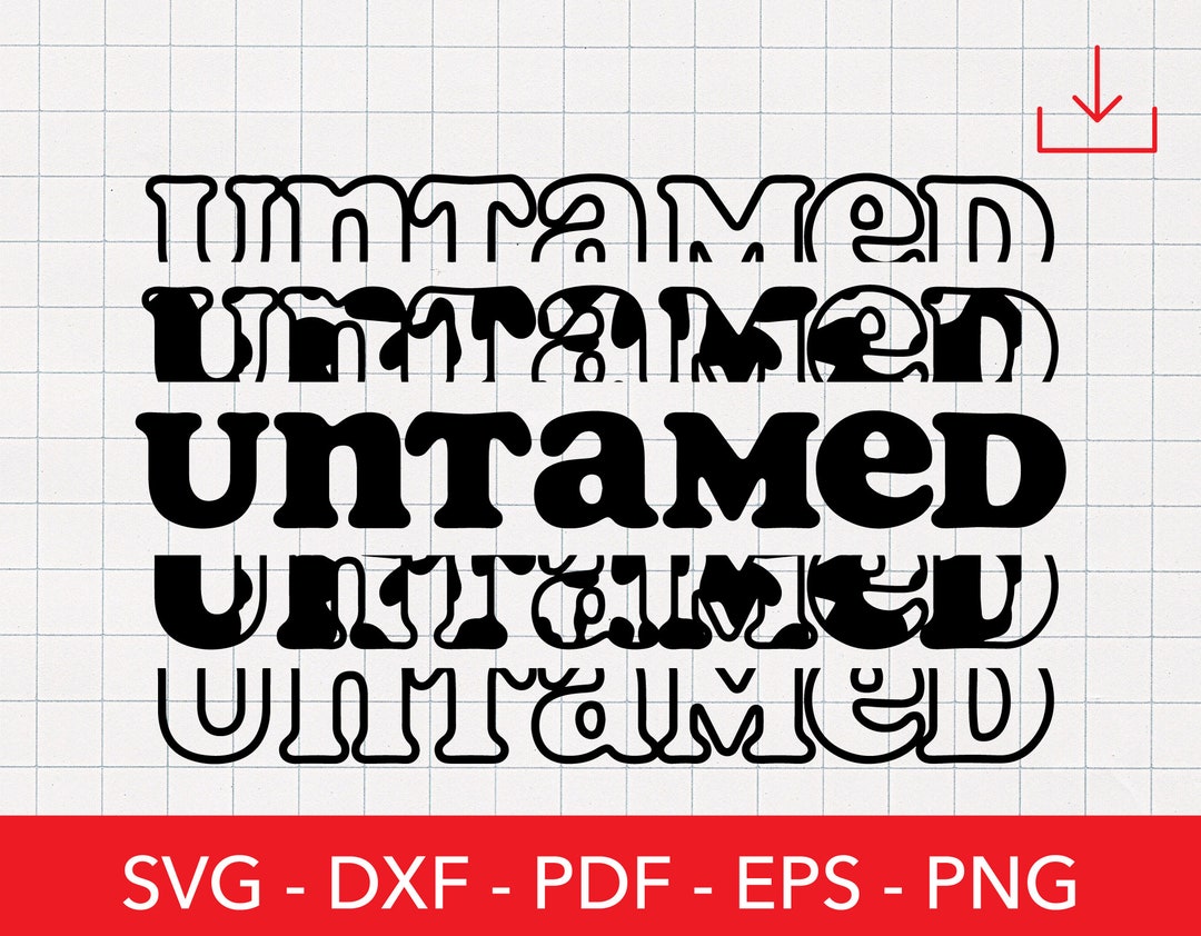 Untamed Svg, Wild Savage, Retro, Country Girl, Cow Print, Cricut ...