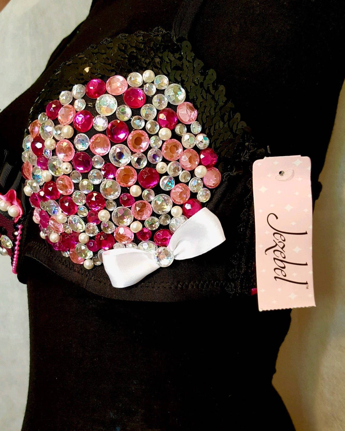 Hot Pink Hot Minnie Rave Bra - Etsy