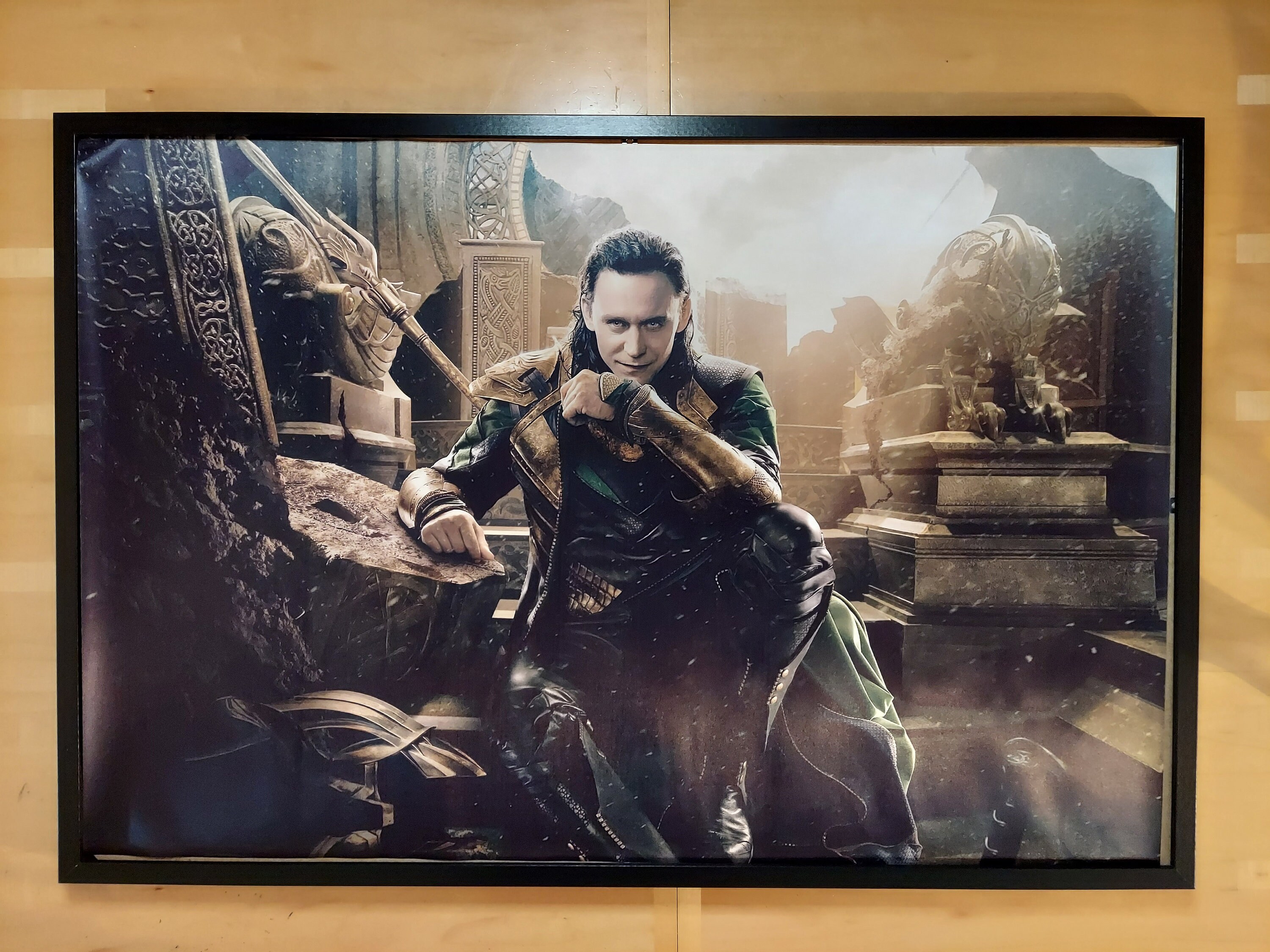 Loki Silk Screen Fabric Poster (36" X 24" Approx) - Etsy