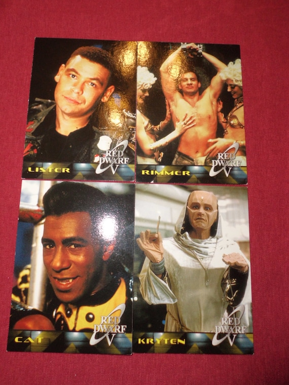 Red Dwarf Season 5 DVD 4 Card Promo Set | Etsy UK