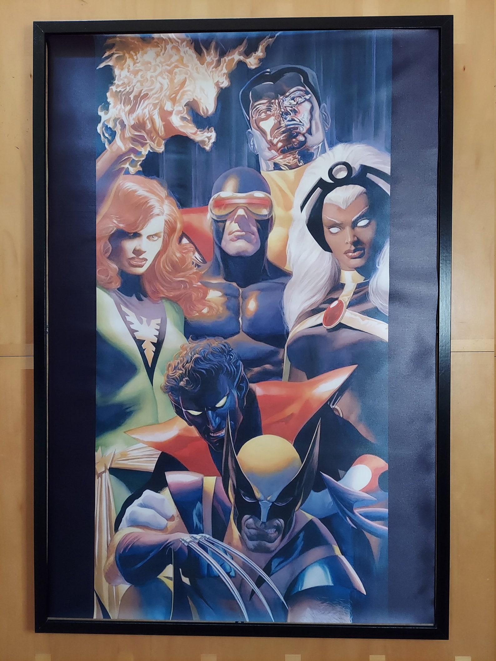 Alex Ross X-men Silk Canvas Fabric Poster (36" X 24" Approx) - Etsy