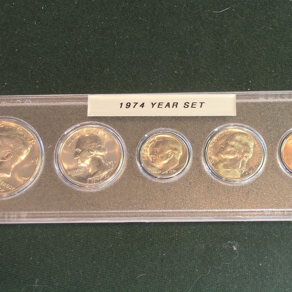 Birth Year Coin Set - Etsy