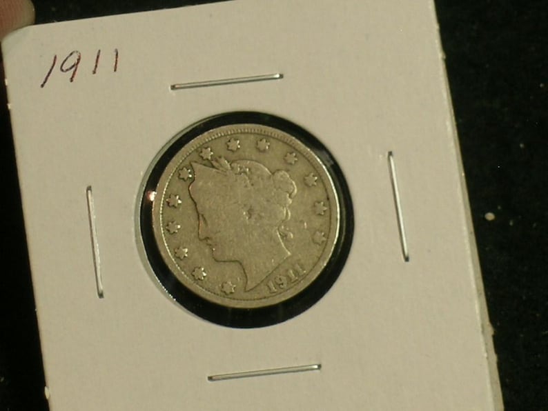 1905, 1906, 1907, 1908, 1910, 1911, 1912 Nice Liberty "v" Nickels - 7 ...