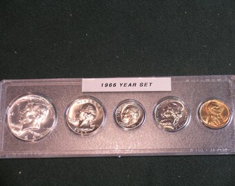 1966 Coin Set - Etsy